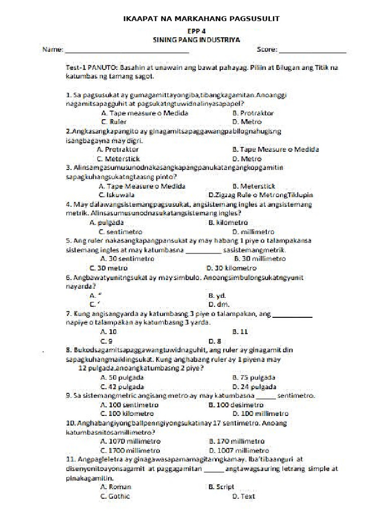 Grade 4 Ia | PDF