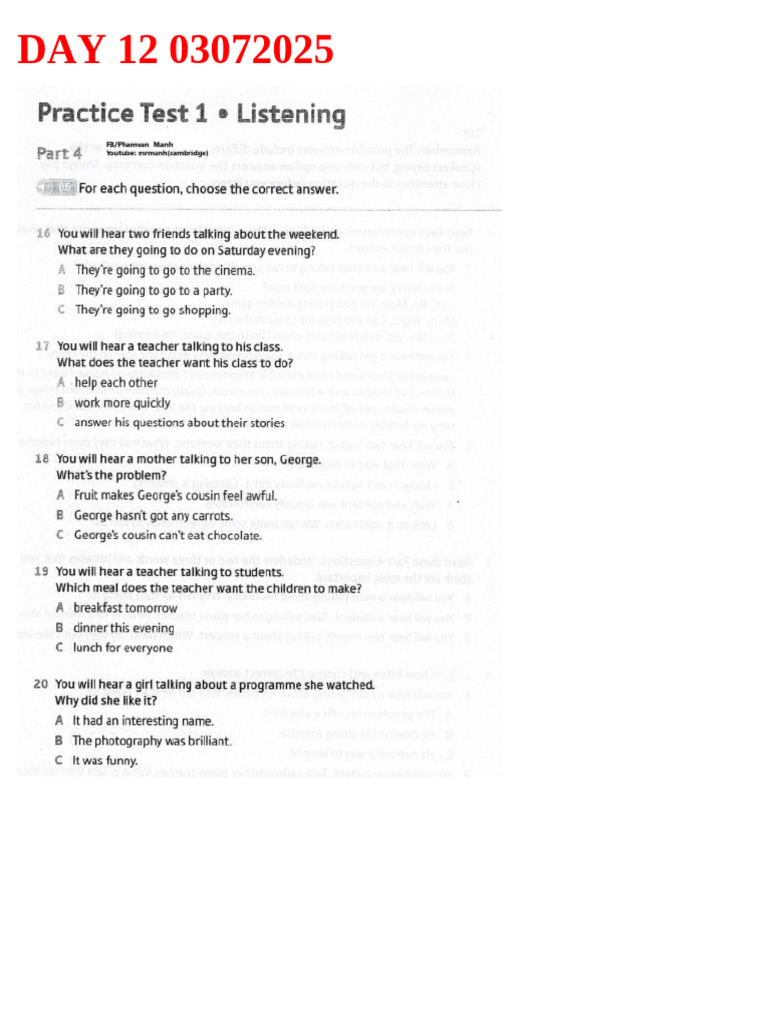 DAY 12 03072025 | PDF