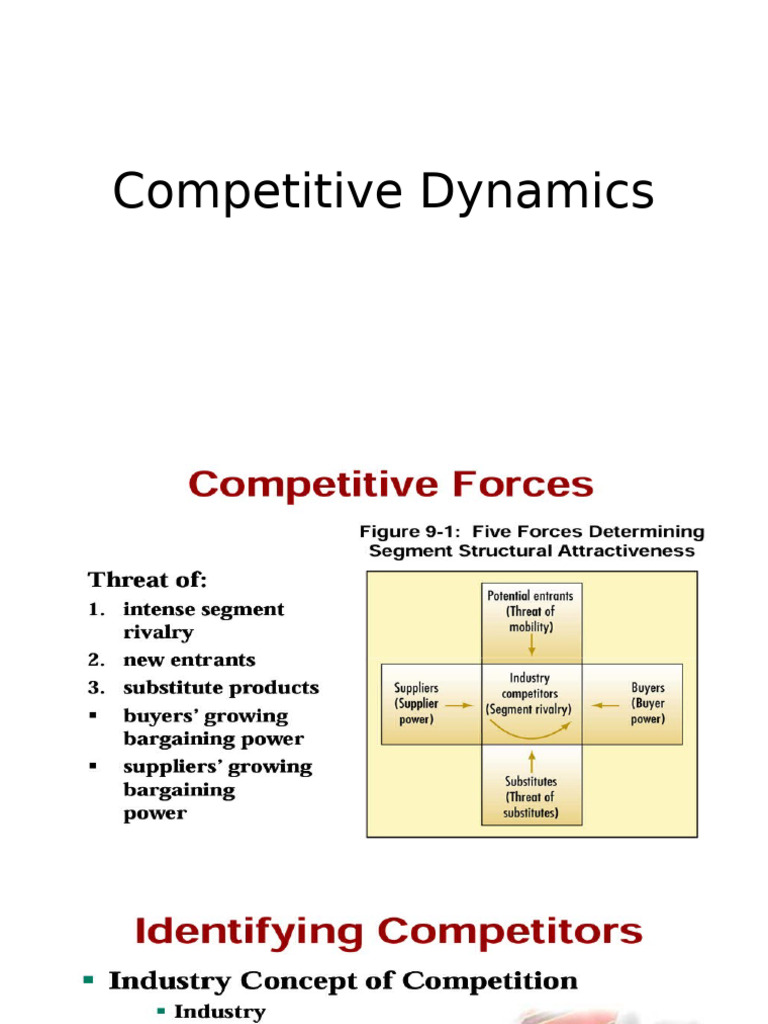 Competitive Dynamics | PDF