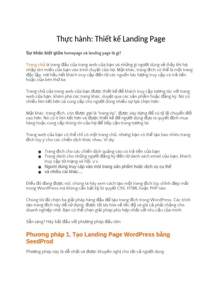 Lab 05.3 - Thiết Kế Landing Page | PDF