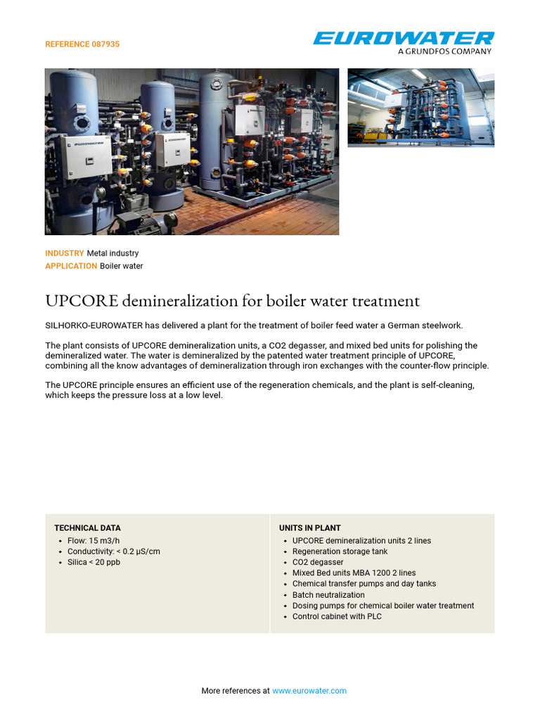 Eurowater Reference087935 | PDF