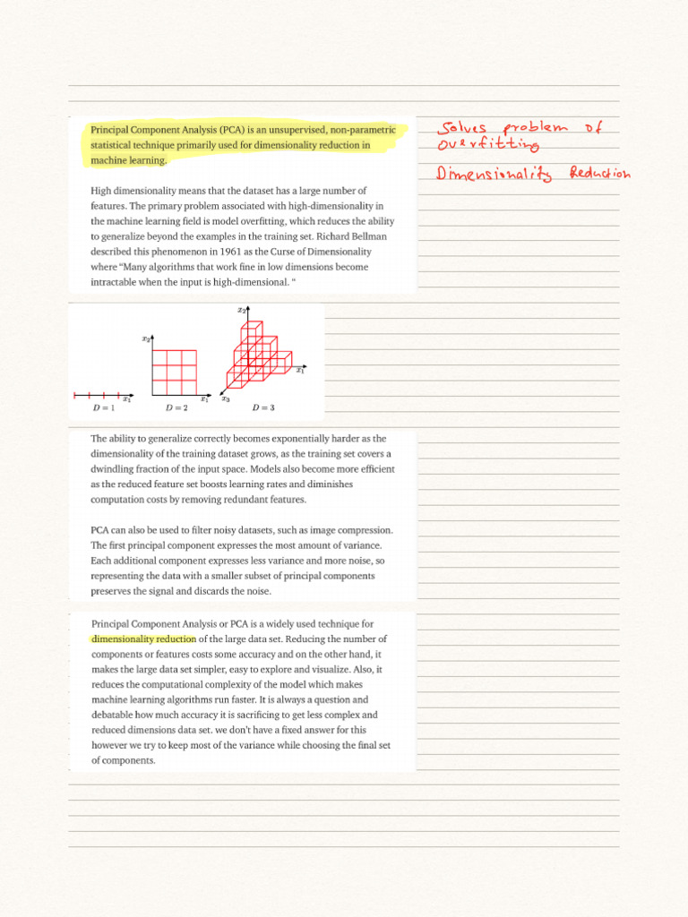 Chapter 2 - Machine Learning 2. Principal Component Analysis | PDF | Principal Component ...