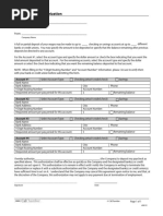 Chime Direct Deposit Authorization Form | PDF