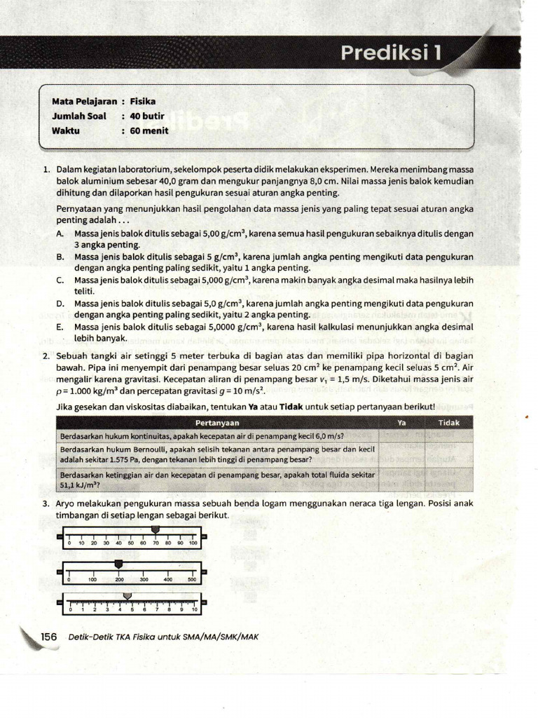 Prediksi1 TKA 2025 | PDF