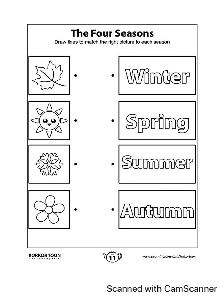 Four Seasons - KG2 - GK | PDF