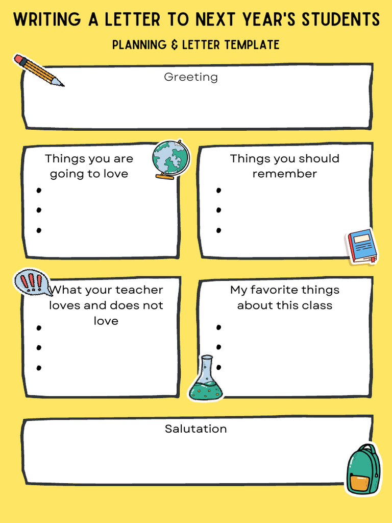 Letter Template for Future Students | PDF