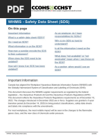 WHMIS 2015 Test Answers Guide | PDF | Toxicity | Safety