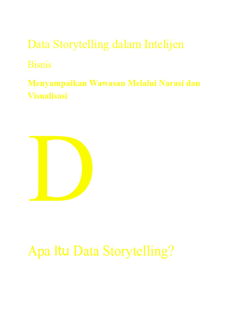 Data Storytelling | PDF