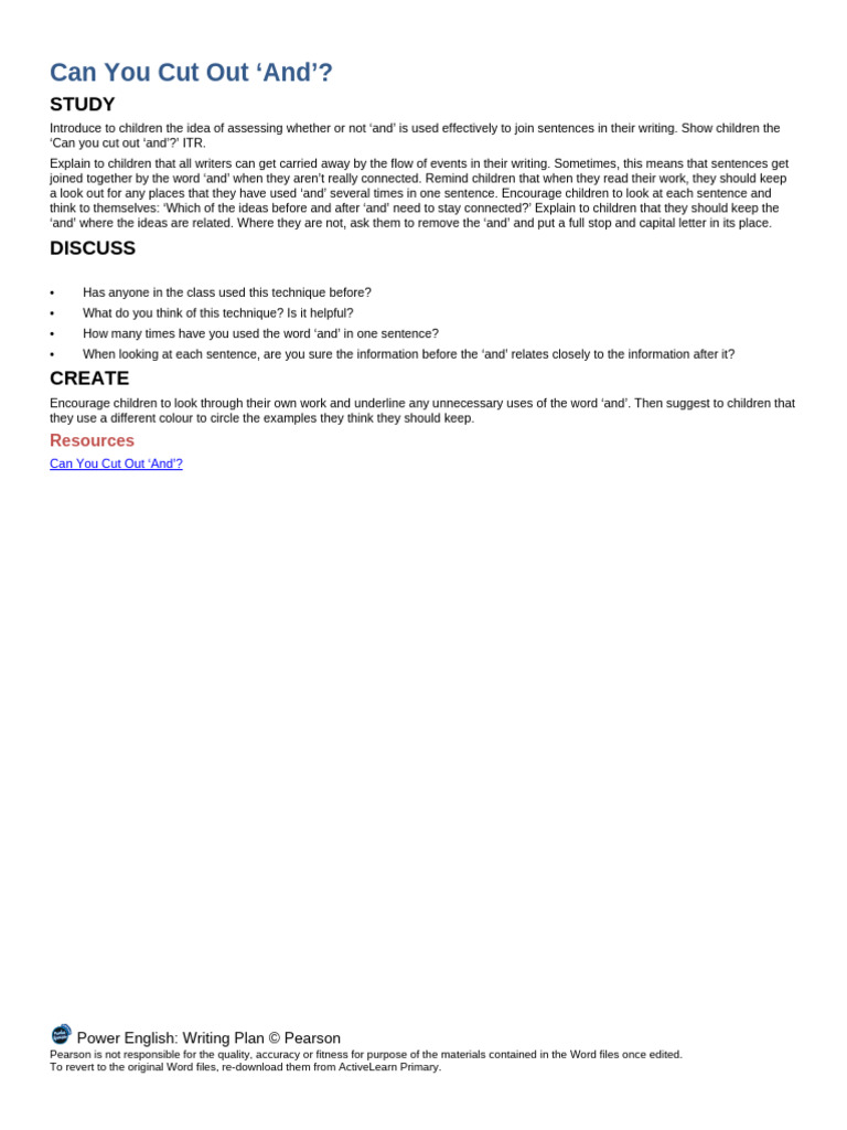 Can You Cut Out And' | PDF