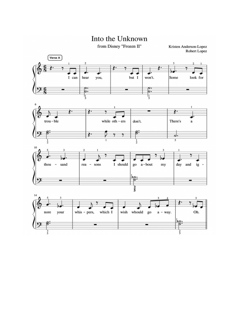 Into The Unknown | PDF