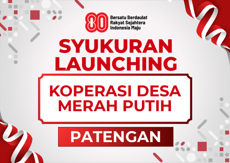 Merah Putih Simpel Papan Juara Lomba HUT RI Flyer Landscape (1) | PDF