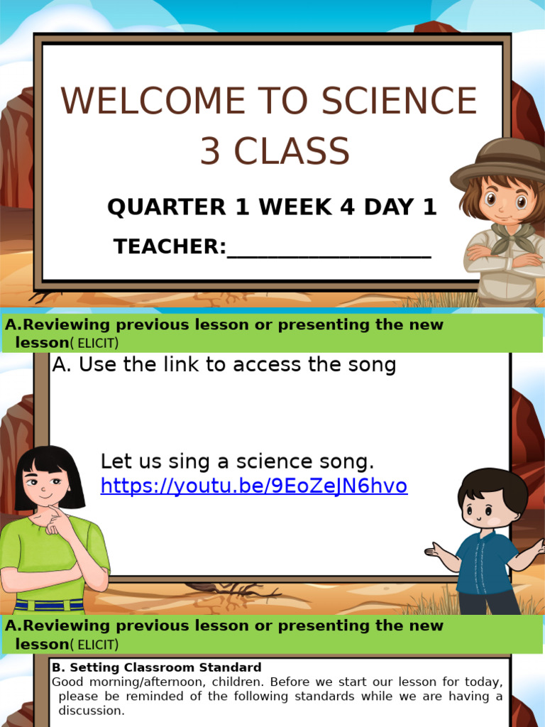Science 3 Q1 W4 Lesson Plan | PDF | Concept | Teachers