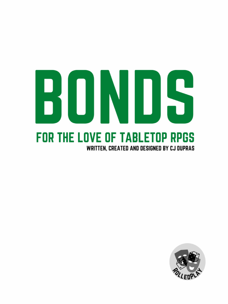 (Printable) BONDS v.2.1 | PDF