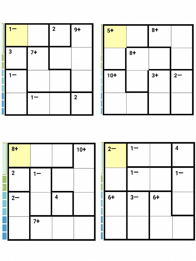 4x4 Puzzles | PDF