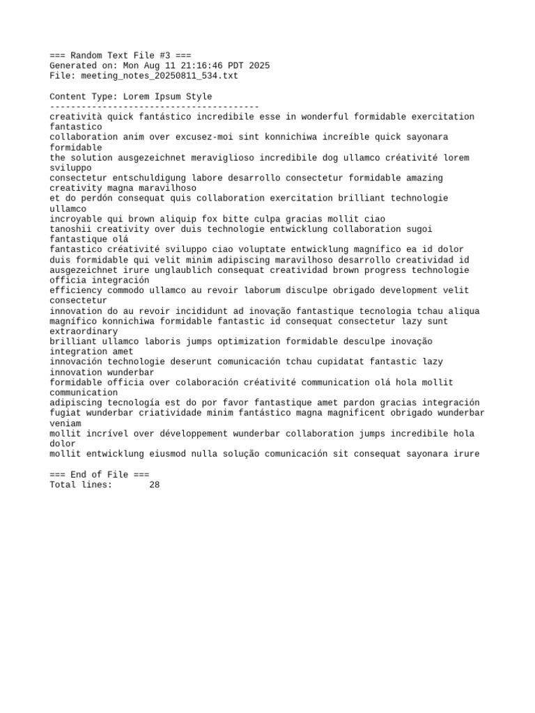 Creative Collaboration Notes 2025 | PDF
