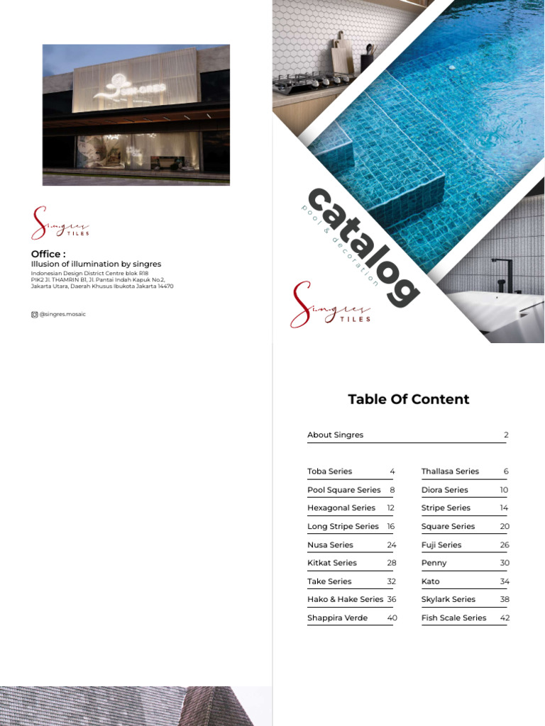 Singres Tile Accessories Catalog | PDF | Materials | Ceramics