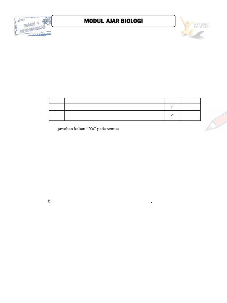 1 - 1. Biologi - SMA - E - X-1 - Modul Virus-2024-2025 | PDF