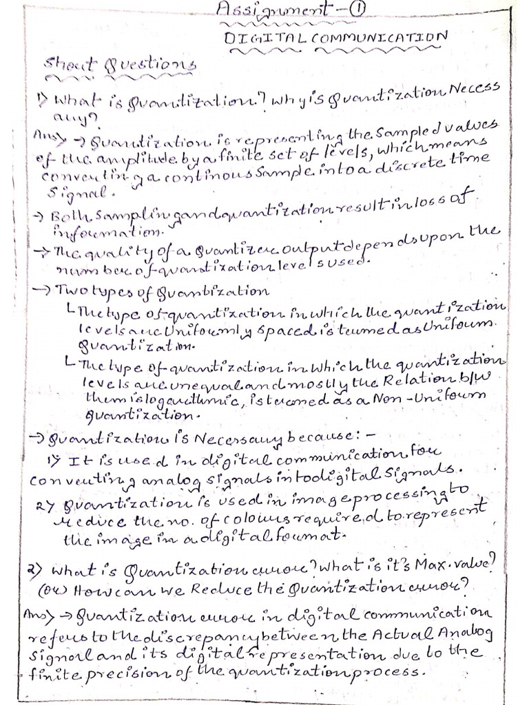 DC Assignment 1 | PDF