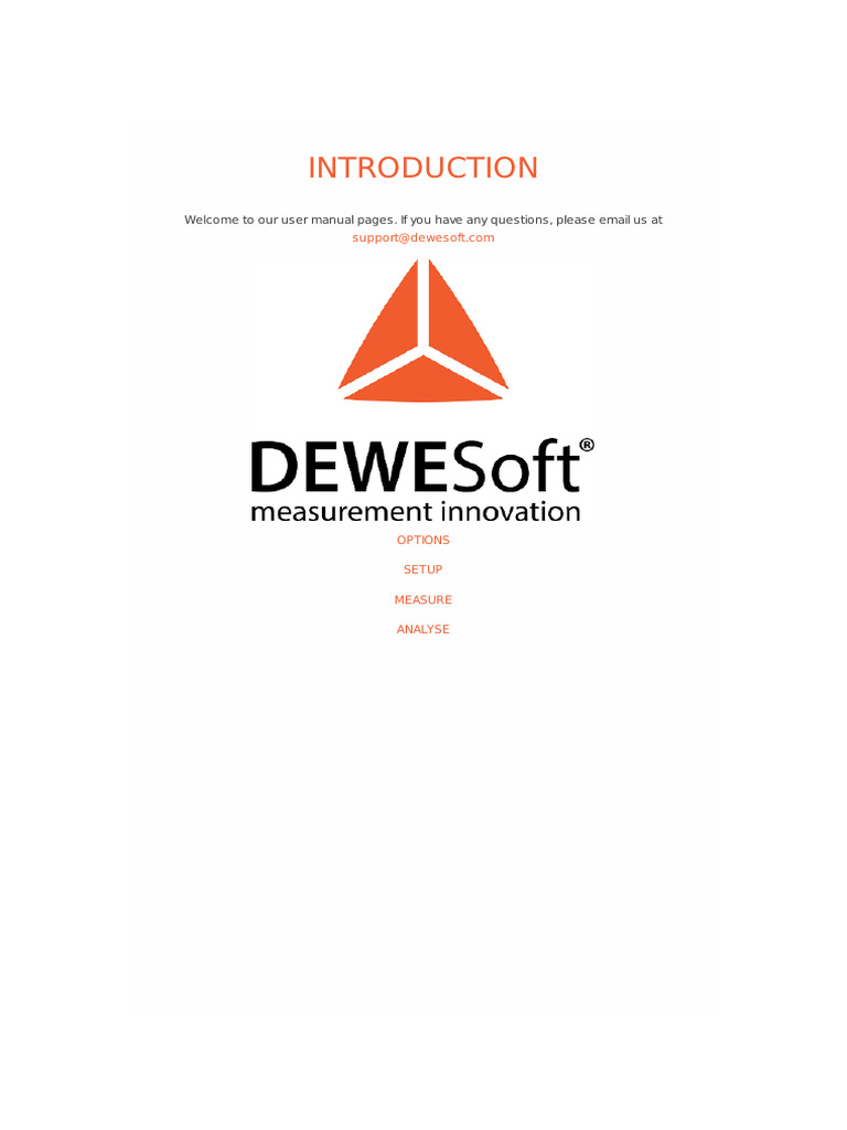 Dewesoft Software Setup Guide | PDF | Port (Computer Networking ...