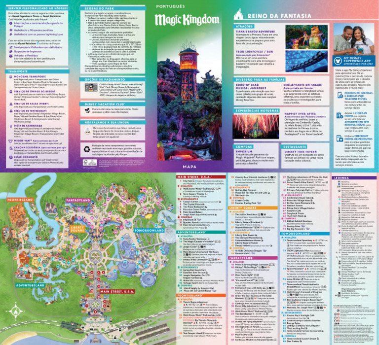 Magic Kingdom - Mapa | PDF
