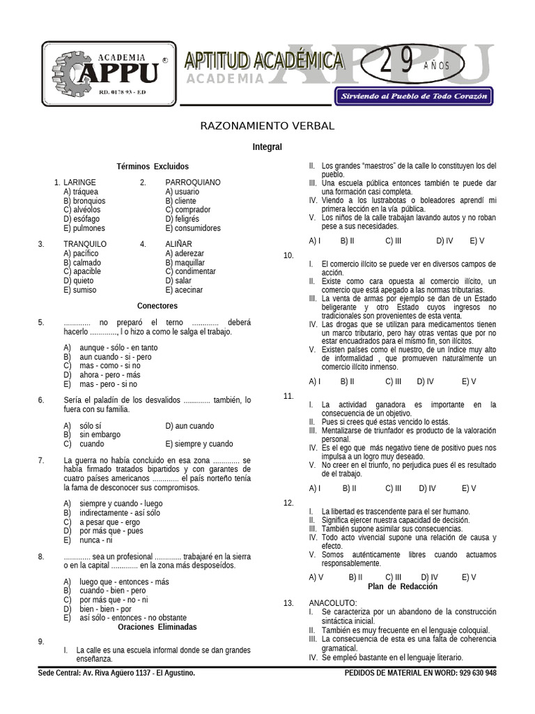 14 Boletin Asm | PDF | Proposición | Morfología (Lingüística)
