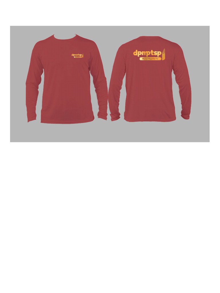 Desain Kaos DPMPTSP | PDF