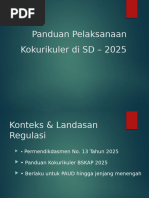 Panduan Kokurikuler 2025 | PDF
