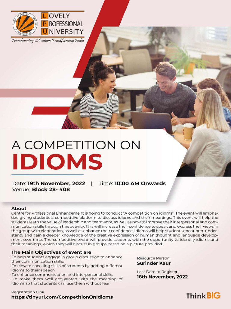 Idioms 01 | PDF