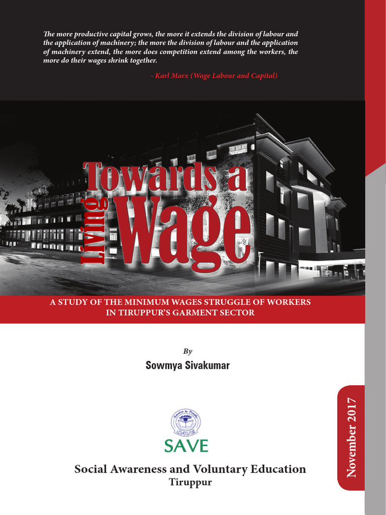 Wages Below Minimum in Tiruppur's Garment Sector | PDF | Clothing ...