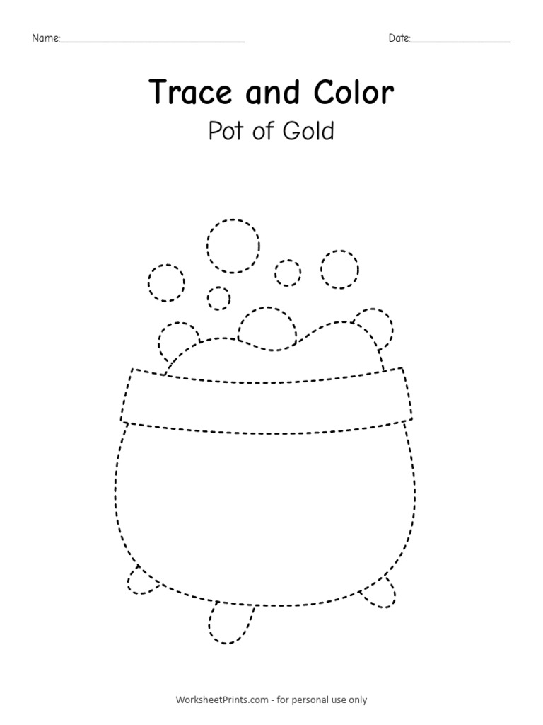 Color Trace Pot of Gold | PDF