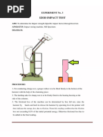 Charpy Impact Test Procedure and Analysis | PDF | Strength Of Materials ...