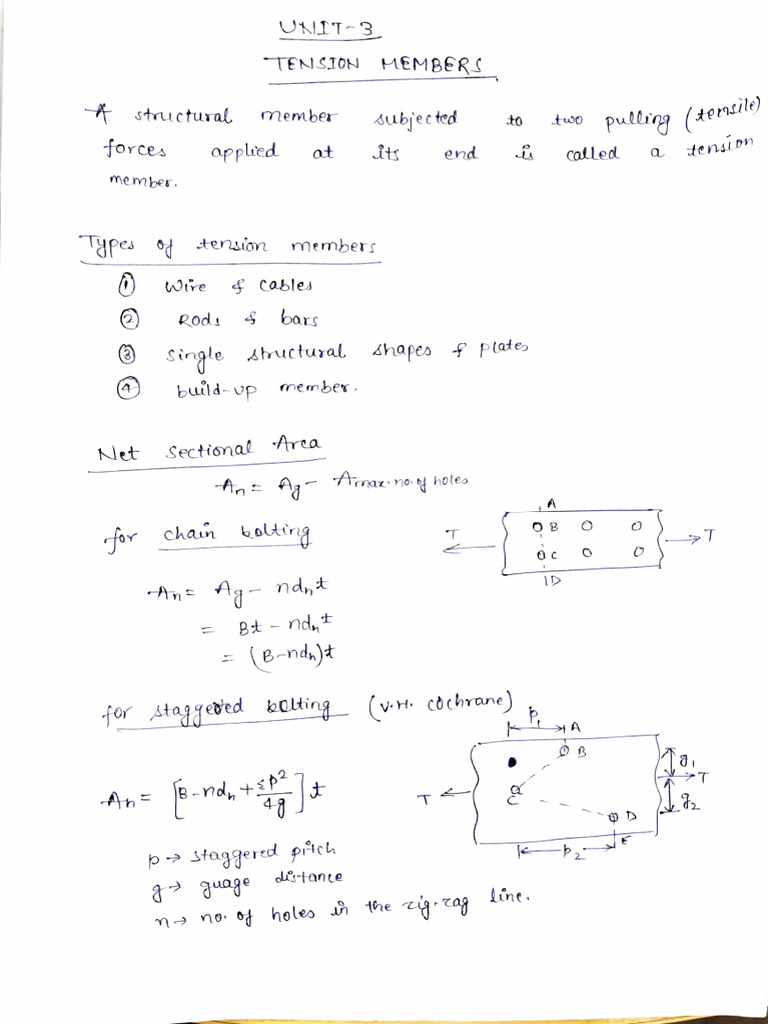 Tension Members in Steel Structures | PDF | Bending | Strength Of Materials