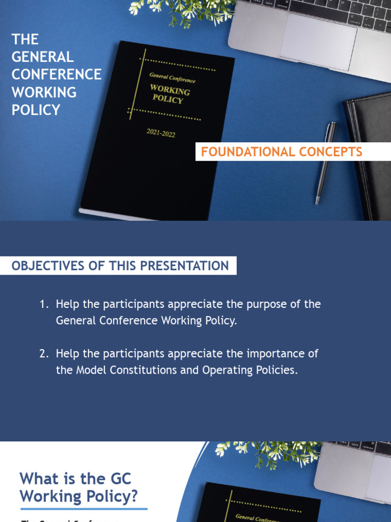 General Conference Working Policy 2022 | PDF | Proxy Voting | Committee