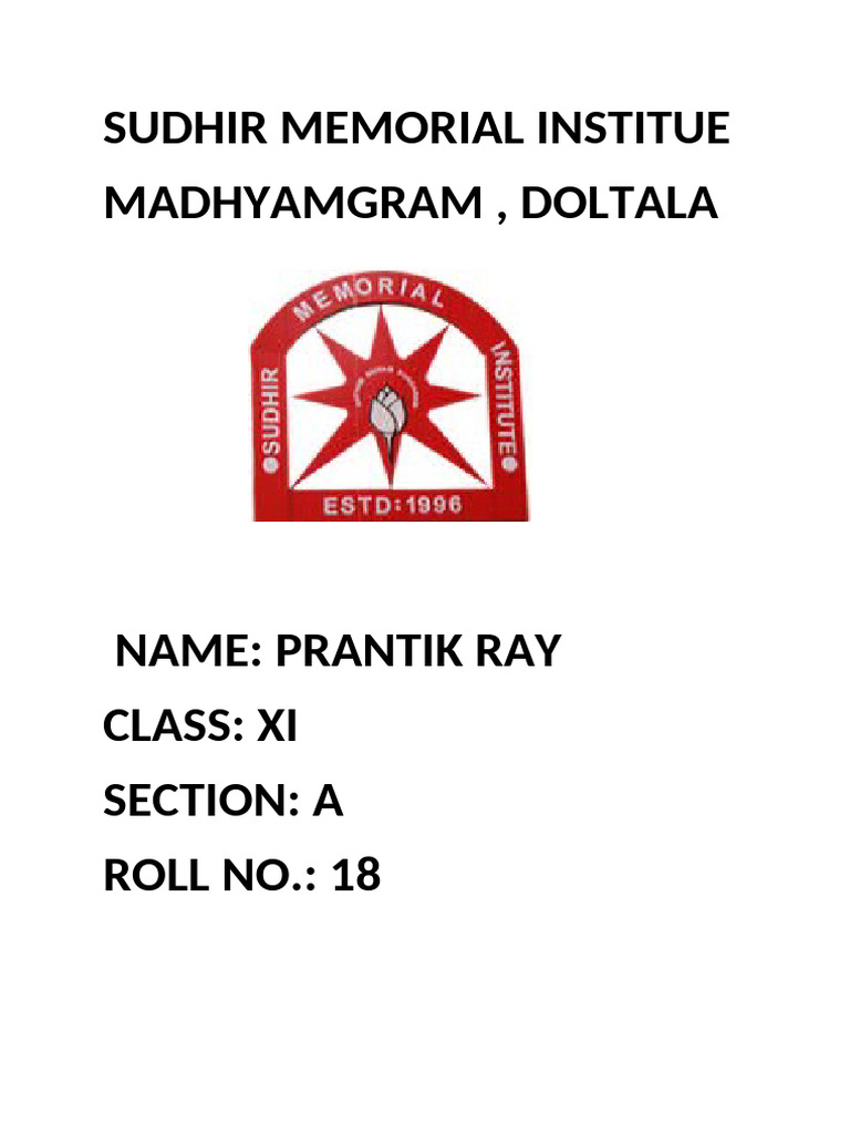 Prantik Ray's Physical Education Project | PDF | Body Mass Index | Obesity