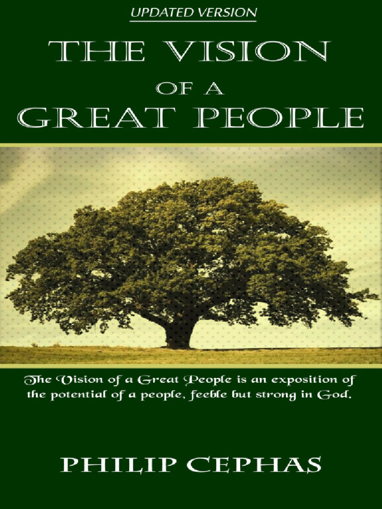 Vision of a Great People by Philip Cephas | PDF | Jesus | Intercession