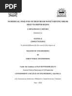 Deep Beam Design Methods and Analysis | PDF | Beam (Structure) | Bending