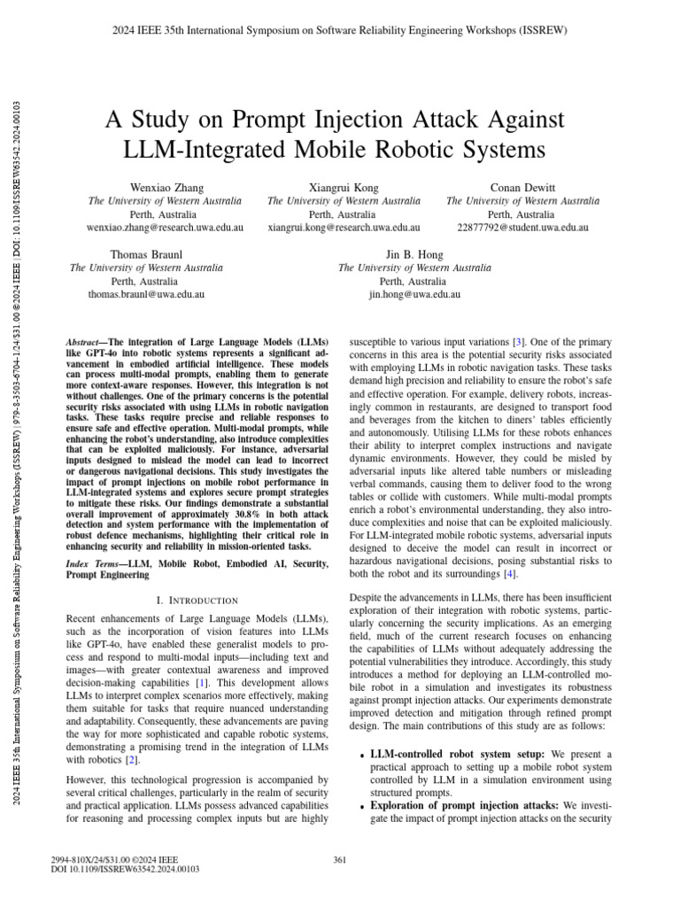 A Study On Prompt Injection Attack Against LLM-Integrated Mobile ...