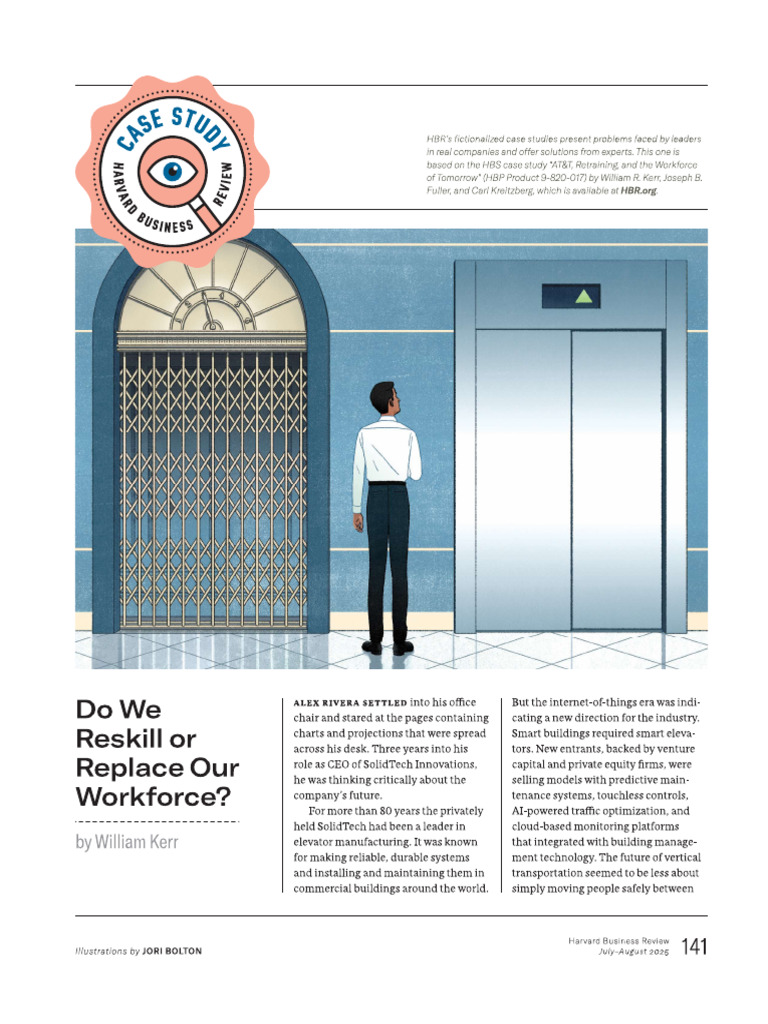 FHRM - 19 - Do We Reskill or Replace Our Workforce | PDF