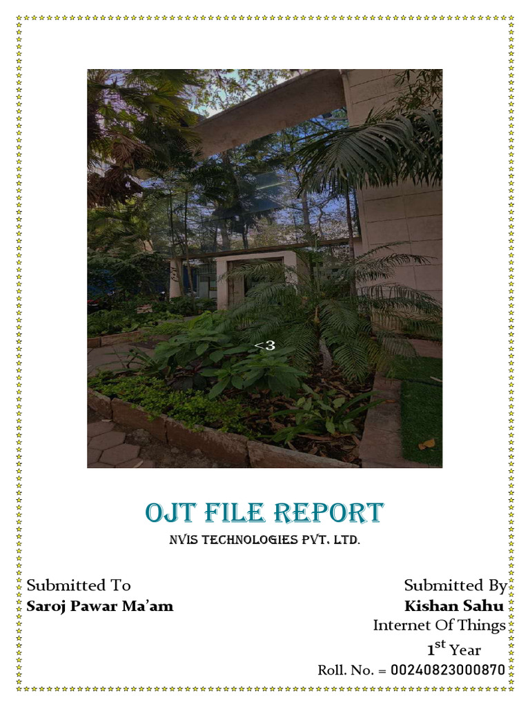 Ojt File Report - 250718 - 112112 | PDF