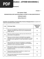 IRDAI Form 20 AF: Fit and Proper Criteria | PDF | Justice | Crime ...