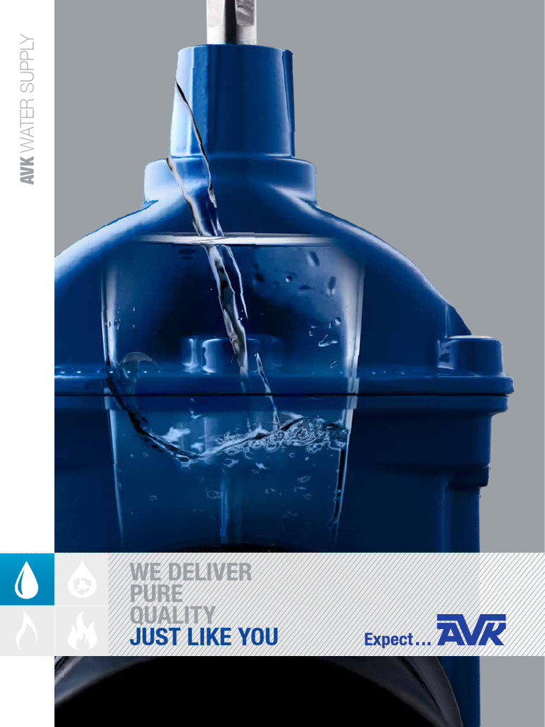 AVK Water Supply Solutions and Quality | PDF | Valve | Screw