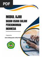 Modul Ajar Ekonomi 11 Bab 1 - Badan Usaha Dalam Perekonomian | PDF