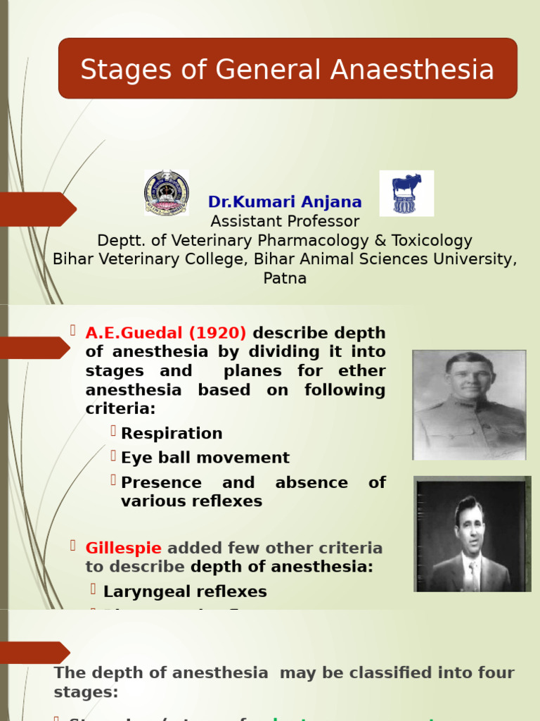 4.-Stages-of-General-Anaesthesia,General anesthesia is a state of ...