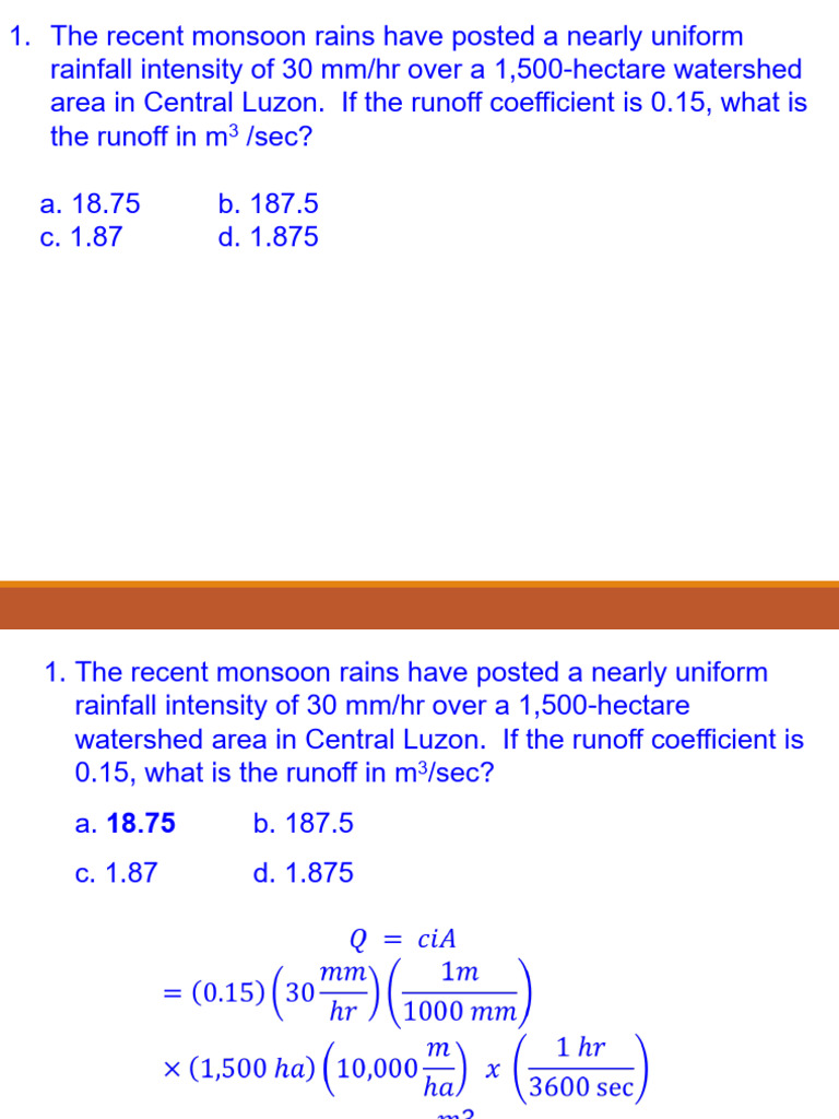 Irrigation - Drainage Review Class 072106 - OK | PDF | Irrigation | Surface Runoff