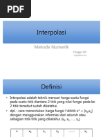 Rumus Interpolasi: Pengertian dan Contoh | PDF
