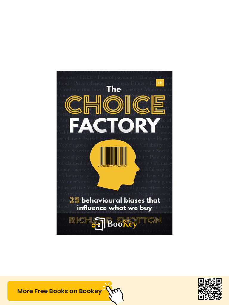 The Choice Factory PDF | PDF | Consumer Behaviour | Bias