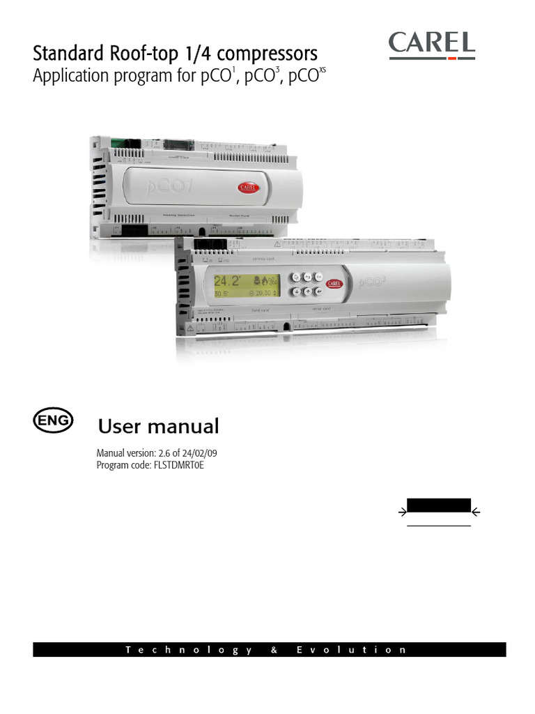 Roof-Top 4 Compressore | PDF | Menu (Computing) | Parameter (Computer Programming)