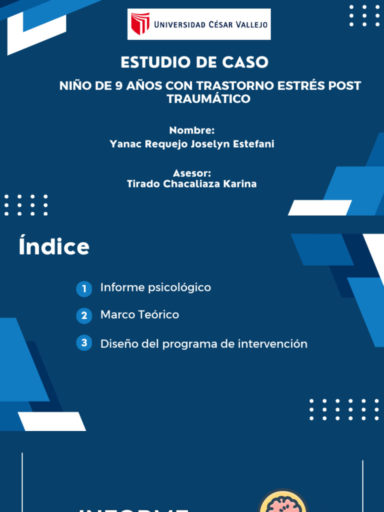 Estudio de Caso Pp4 | PDF | Terapia de conducta cognitiva | Ansiedad