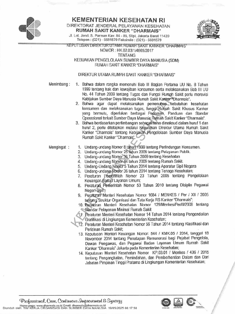 Tim Kerja Organisasi Dan Sumber Daya Manusia - 19!05!2025 08-17-58 | PDF