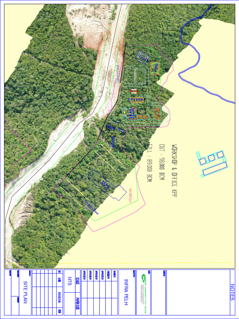PCNS Coal Mining Project Site Plan | PDF